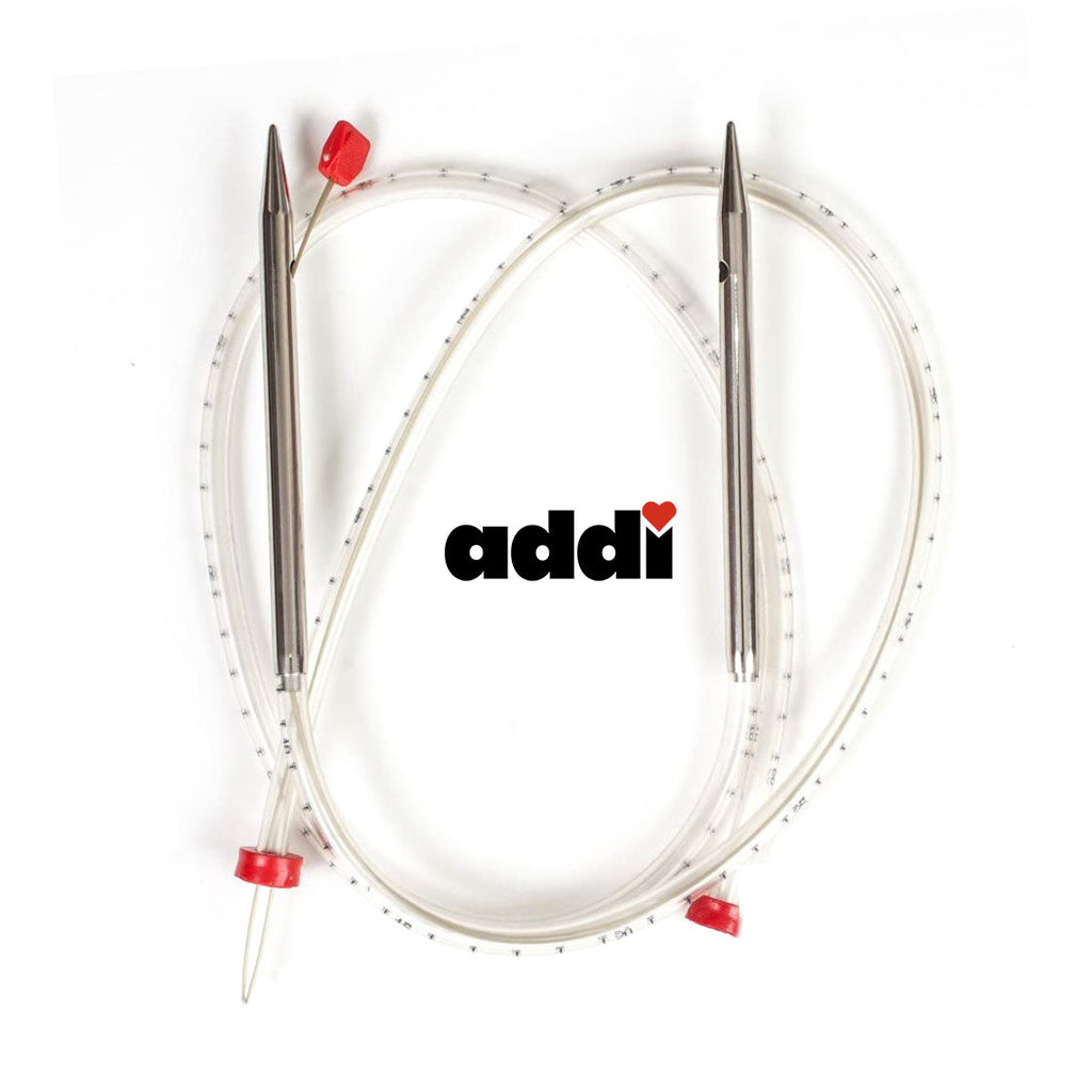 מסרגות עבות לסריגה ואריגה Addi Weave-Knit Needles