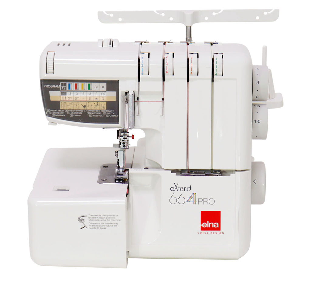 מכונת אוברלוק מקצועית Elna eXtend 664PRO